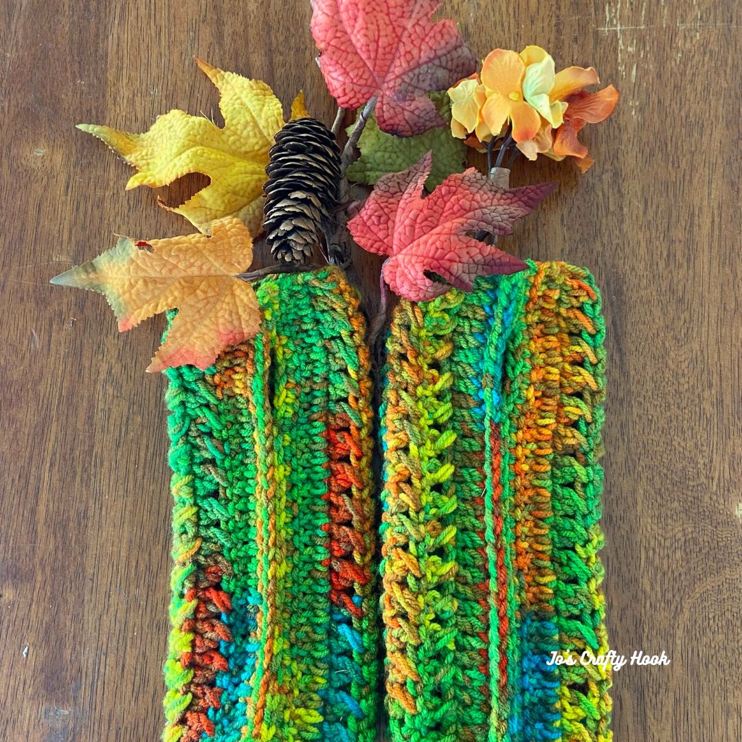 XBox Wrist Warmers Crochet Pattern · Jo's Crafty Hook