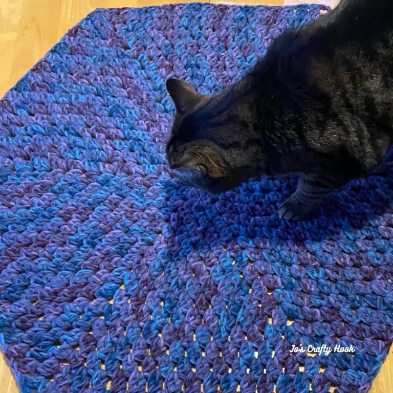 Furry Friends Rug Free Crochet Pattern · Jo's Crafty Hook